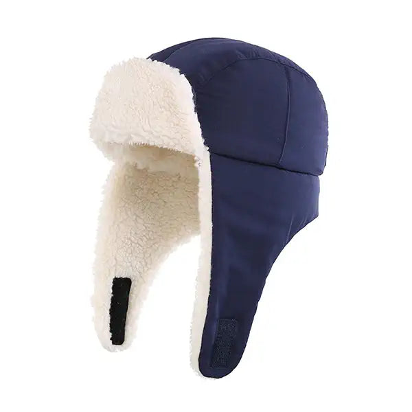 CHAPKA ENFANT BLEUE IMITATION LAINE & Ma Poupée Russe